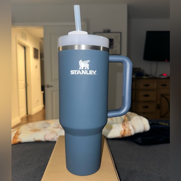 Stanley | Dining | Used Stanley 4oz Quencher Flowstate Tumbler Stormy ...